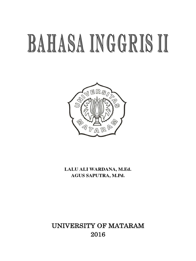 Modul Bahasa Inggris Ii - TPB 2017 PDF | PDF | Exhaust Gas | Smog
