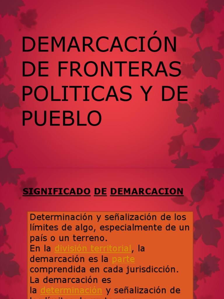 Demarcación Territorial en Perú | PDF | Geografía | Ciudad