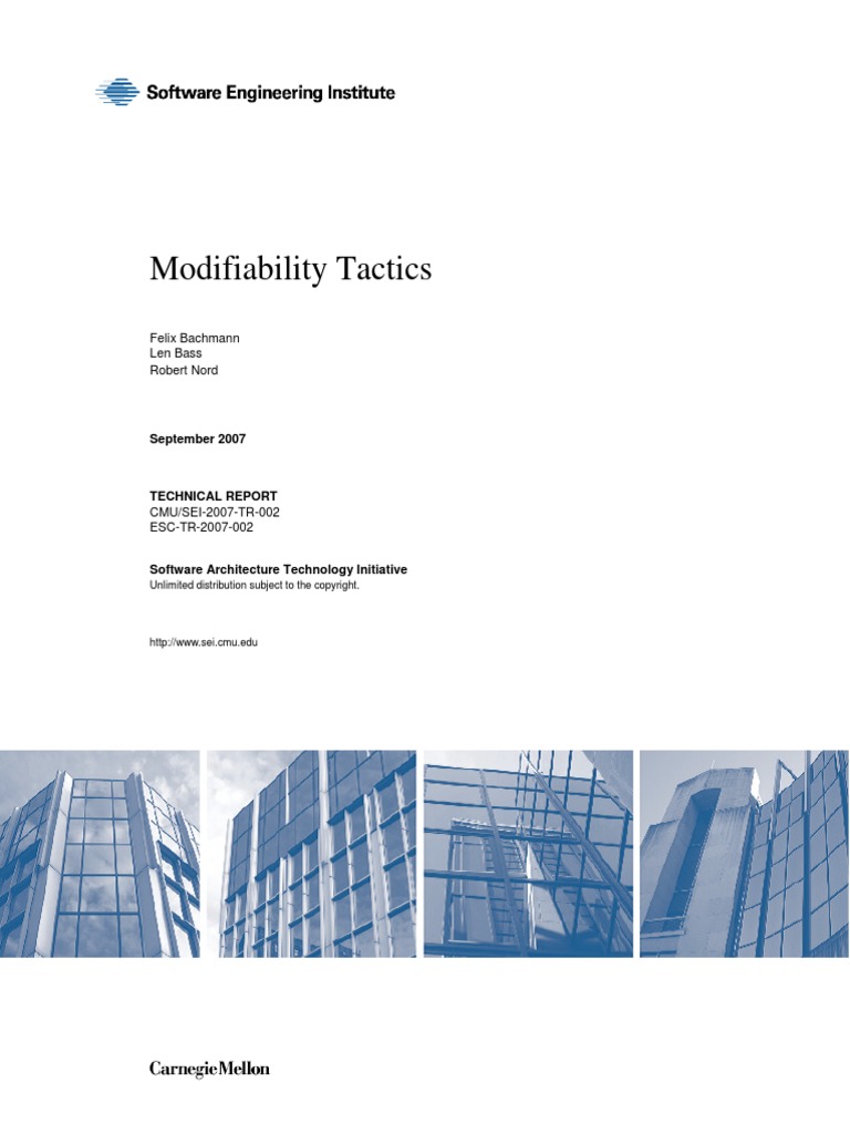 Modifiability Tactics and Patterns | Download Free PDF | Scheduling ...