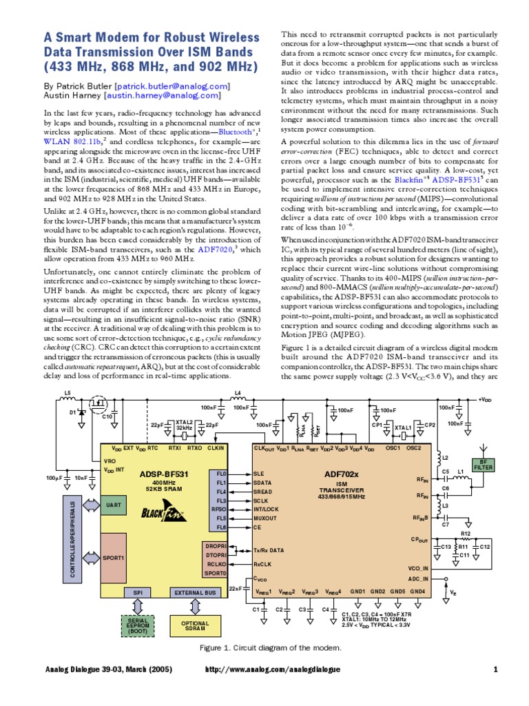 Smart Modem | PDF | Codec | Forward Error Correction