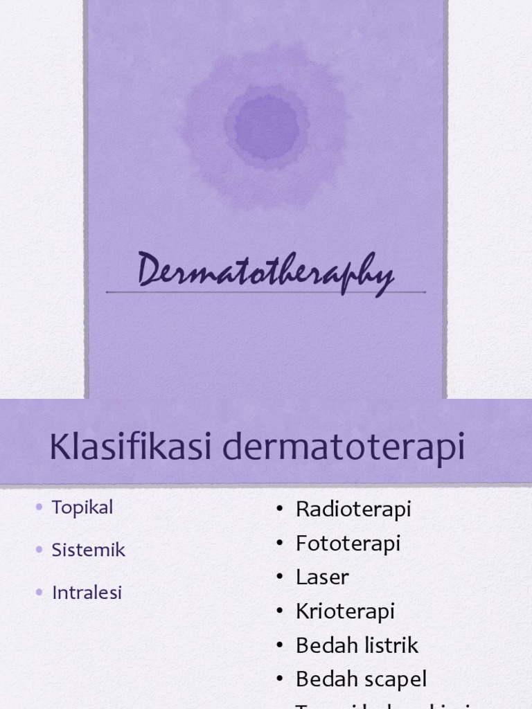 Dermatoterapi | PDF