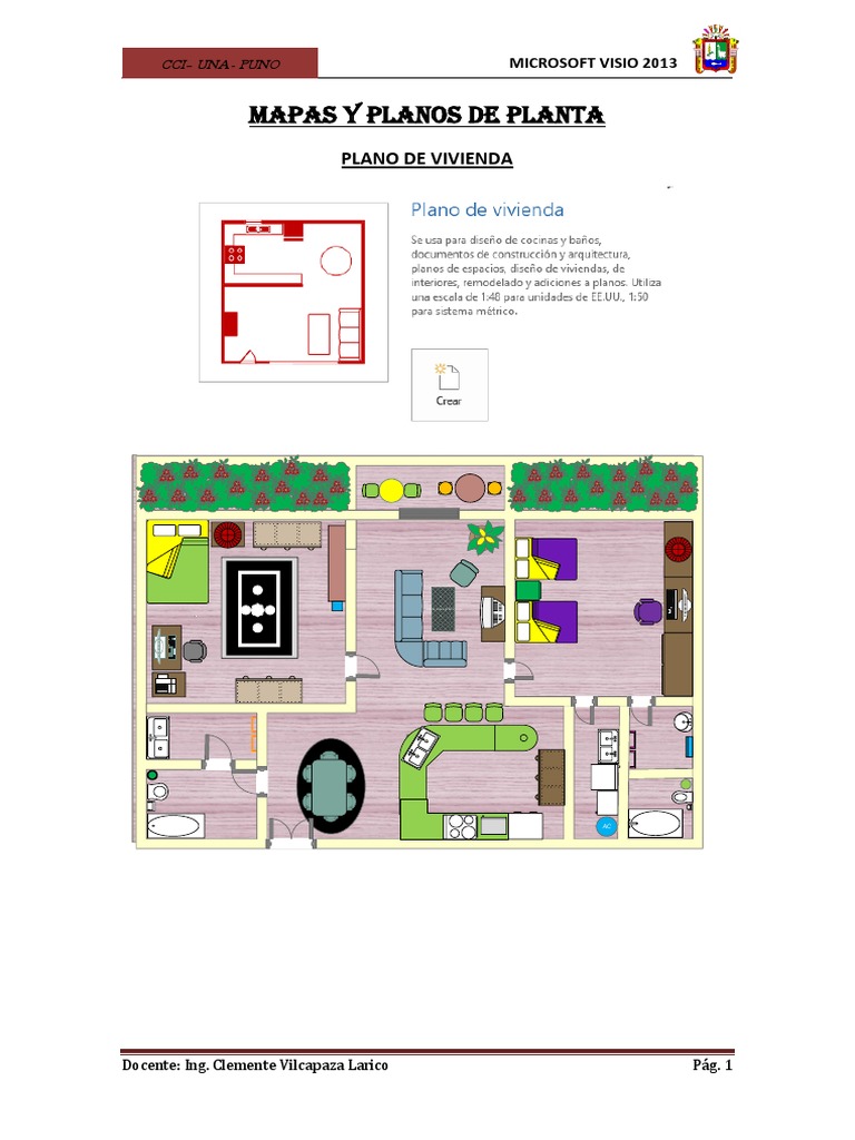Mapas y Planos de Planta - 2013 | PDF