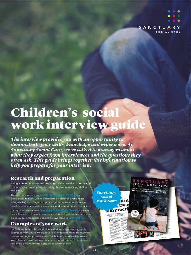 Sanctuary Social Care Interview Guide Children | PDF | Interview ...