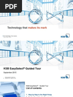 MANUAL Easyselect - KSB | PDF | Valve | Icon (Computing)