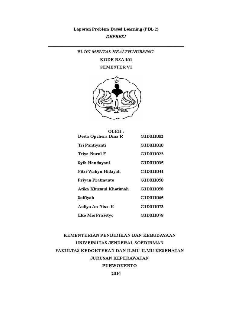 Laporan Problem Based Learning Going Fix | PDF