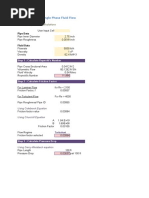Line Sizing Calculation 1 | PDF | Liquids | Materials Science