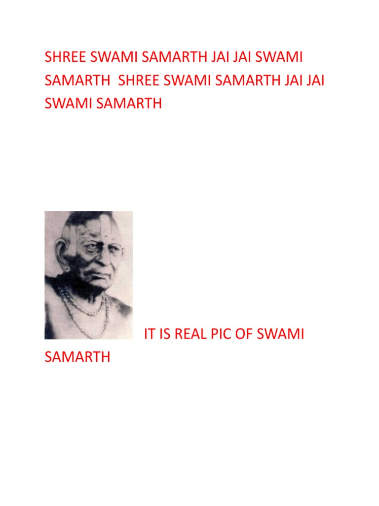 Swami Samarth | PDF