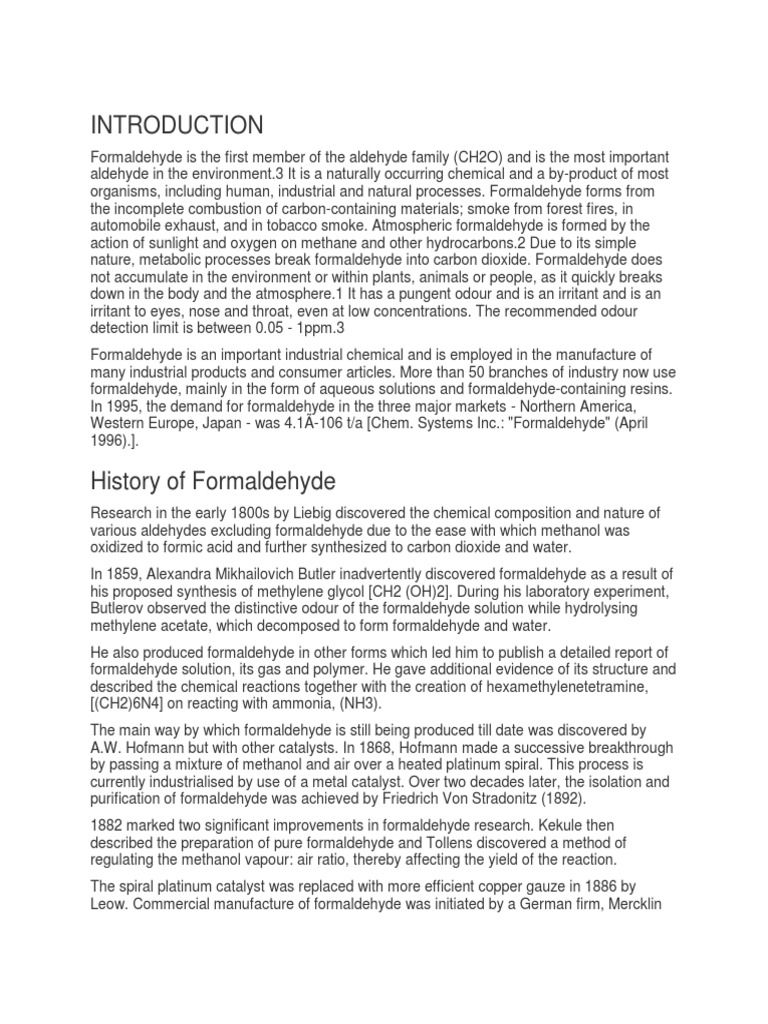 New 2 | PDF | Formaldehyde | Physical Sciences