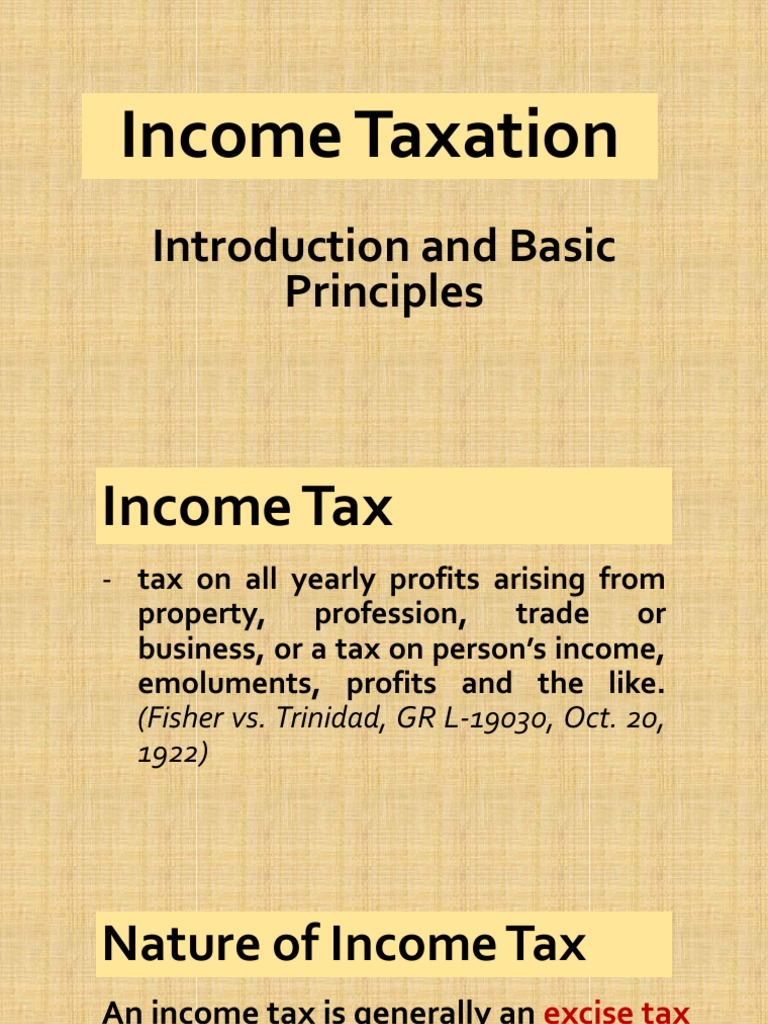 Income Tax - Individuals FULL PPT.2 | PDF | Gross Income | Income Tax