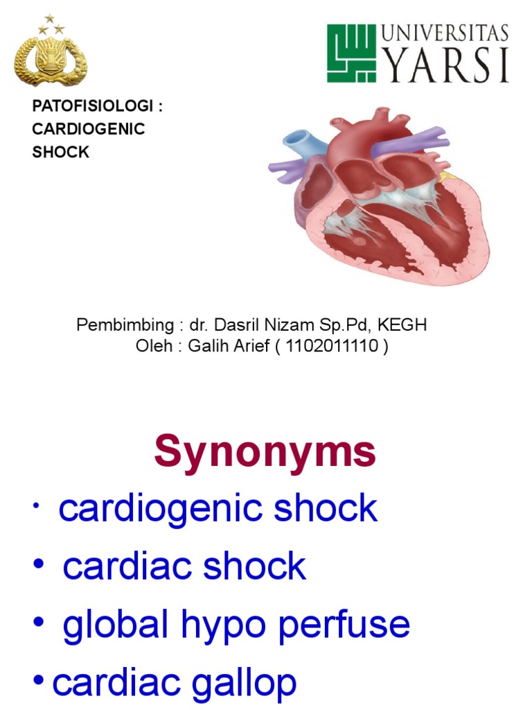 Kardiogenik Syok | PDF | Shock (Circulatory) | Heart Failure