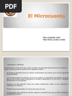 Definicion de Microcuento | PDF | Cuentos | Narración