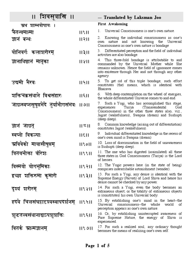 Lakshman Joo - Shiva Sutras translation (English).pdf