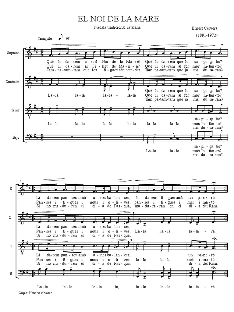 El Noi de La Mare Cervera PDF | PDF