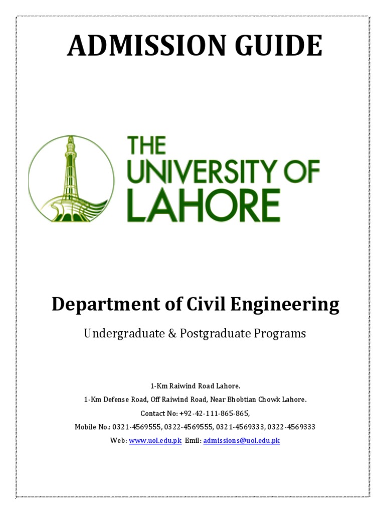 Adm - Guide - Engineering CE PDF | PDF | University And College ...