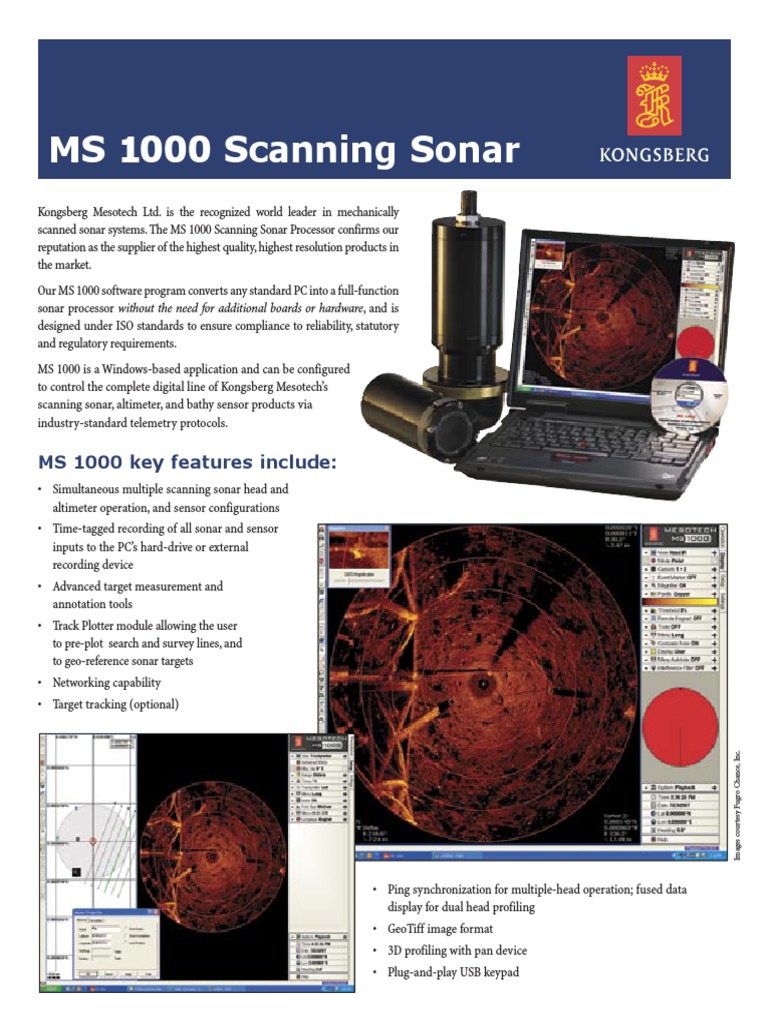 Mesotech MS1000 PDF | PDF | Personal Computers | Sonar