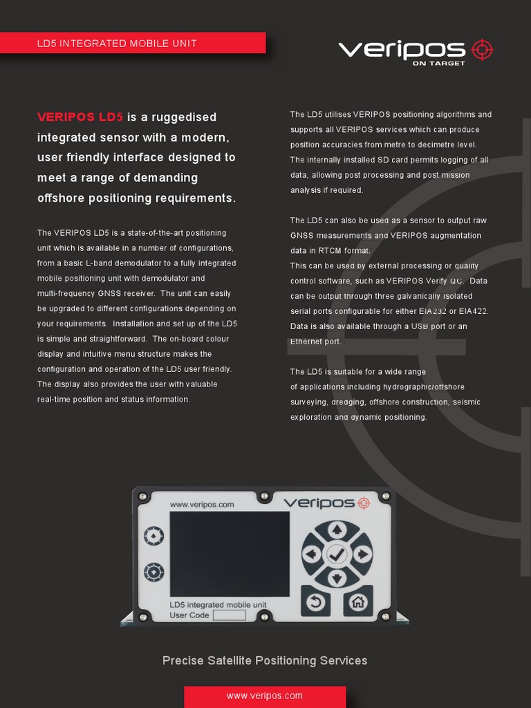 Sonardyne Ranger 2 | PDF | Usb | Input/Output