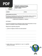 Actividades sobre las Capas de la Tierra | PDF | Tierra | Corteza ...