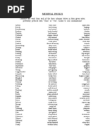 Shakespearean Insults Explained | PDF | Mystery, Thriller & Crime Fiction