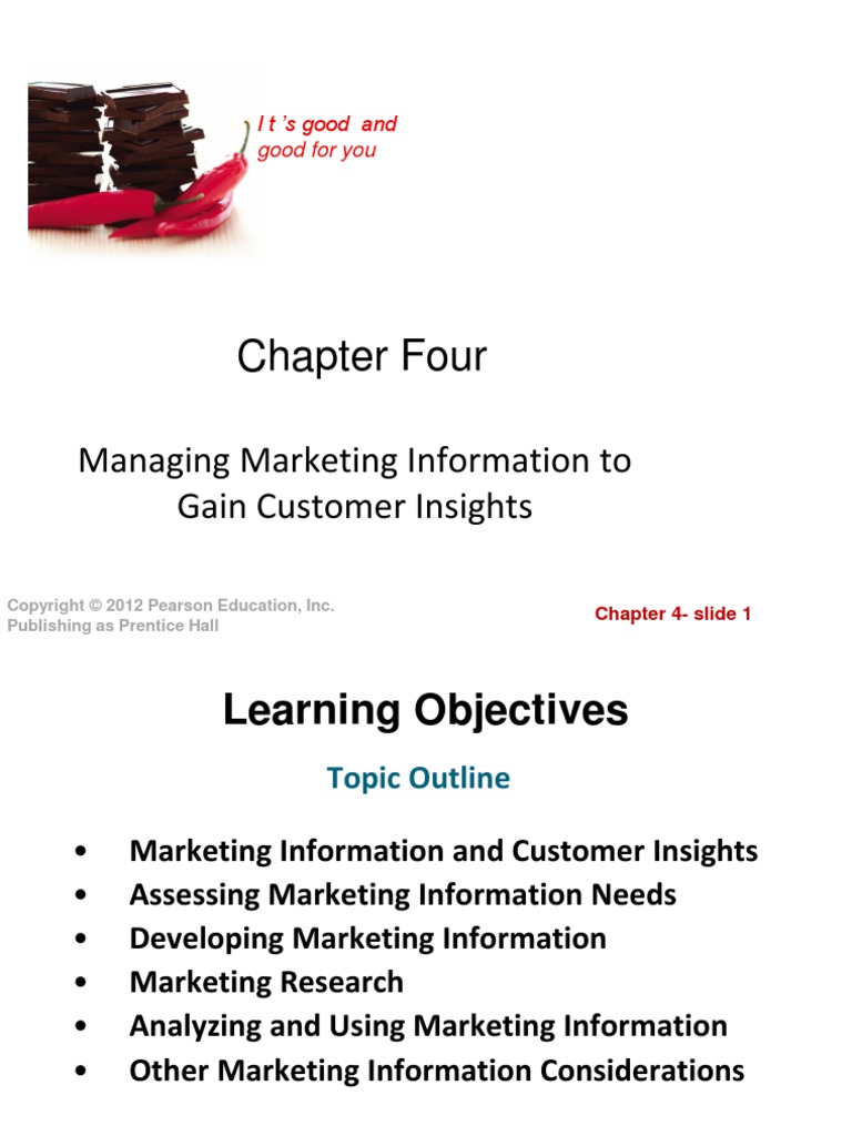 Chapter Four: Managing Marketing Information To Gain Customer Insights ...