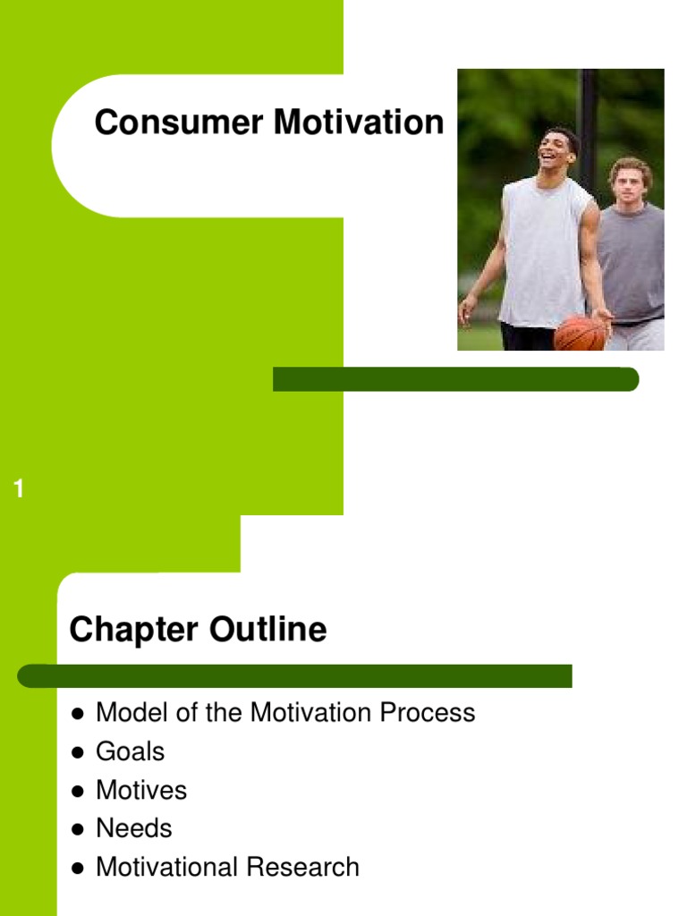 3 Consumer Motivation | PDF | Motivation | Motivational