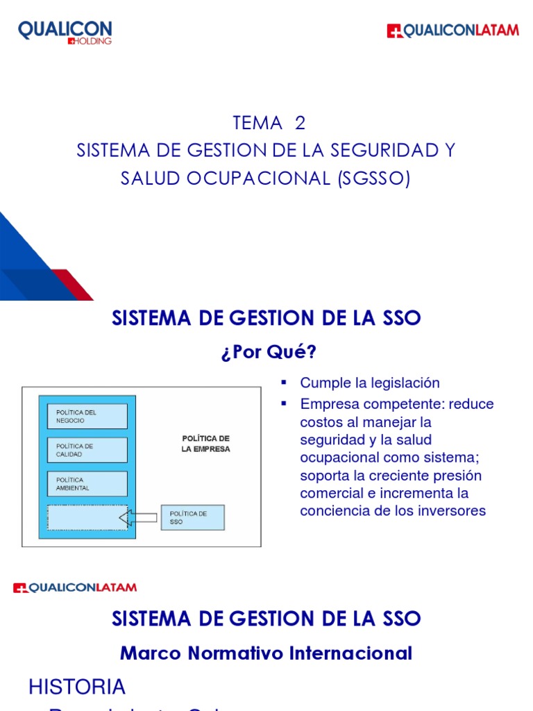 GSSO 1.2 Sistema de Gestion de Seguridad y Salud Ocupacional | PDF ...