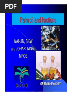 PORAM Standard Specification | PDF | Palm Oil | Liquids