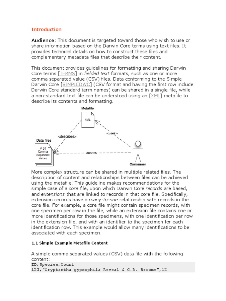 Introduction | PDF | Comma Separated Values | File Format