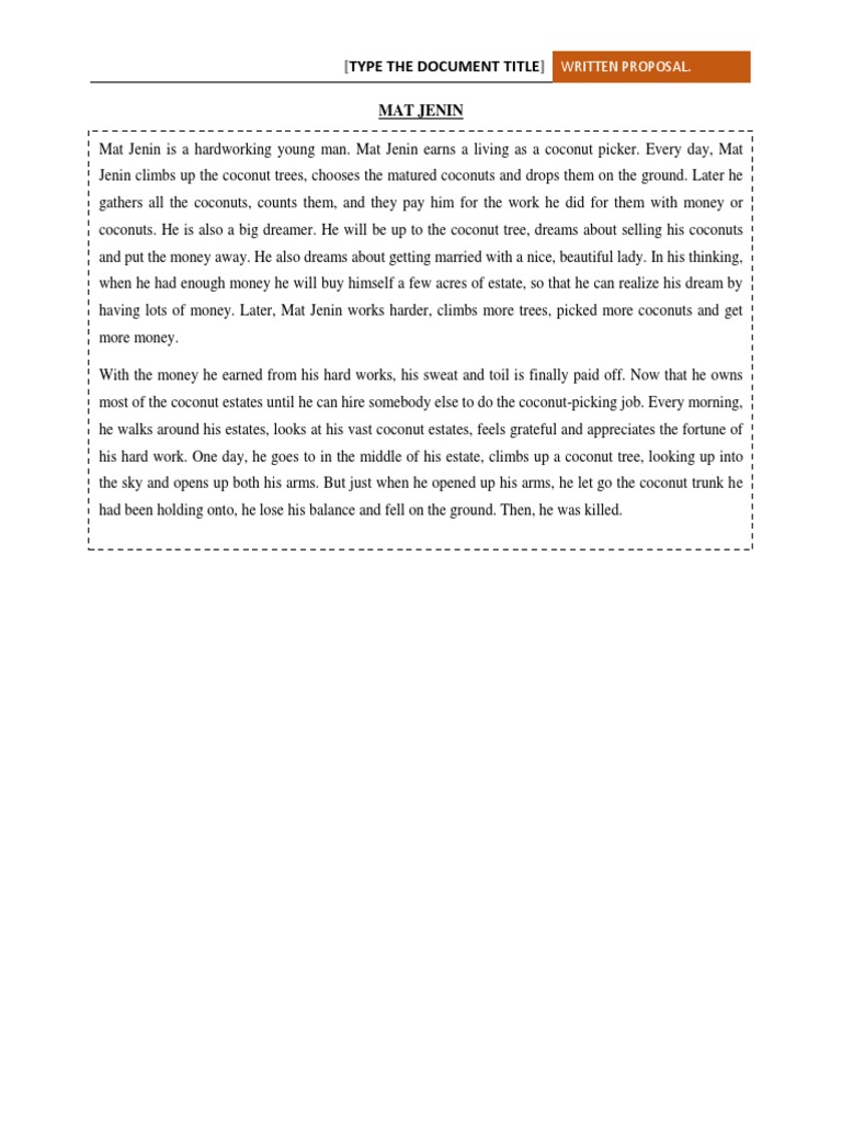 Mat Jenin | PDF | Coconut