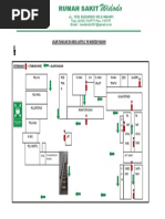 Contoh Denah Jalur Evakuasi | PDF