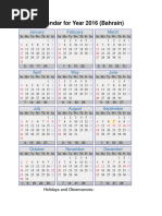 Aramco Operational Calendar 2025 | PDF | Semitic Words And Phrases