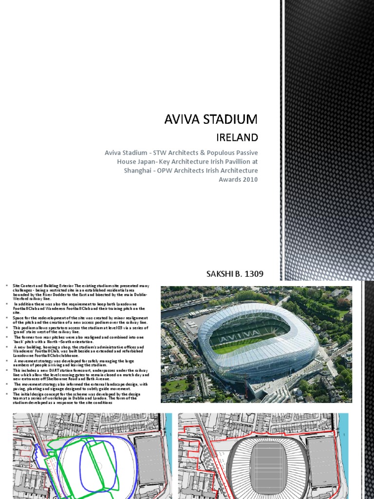 Aviva Stadium | PDF | Truss | Stadium