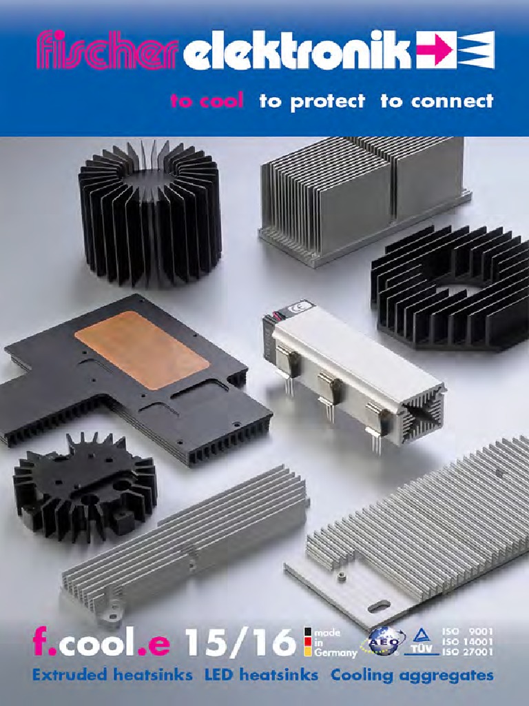 Heat Sinks | PDF | Electrical Connector | Manufactured Goods