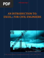 Structural Analysis and Design Excel Spreadsheet | PDF | Microsoft ...