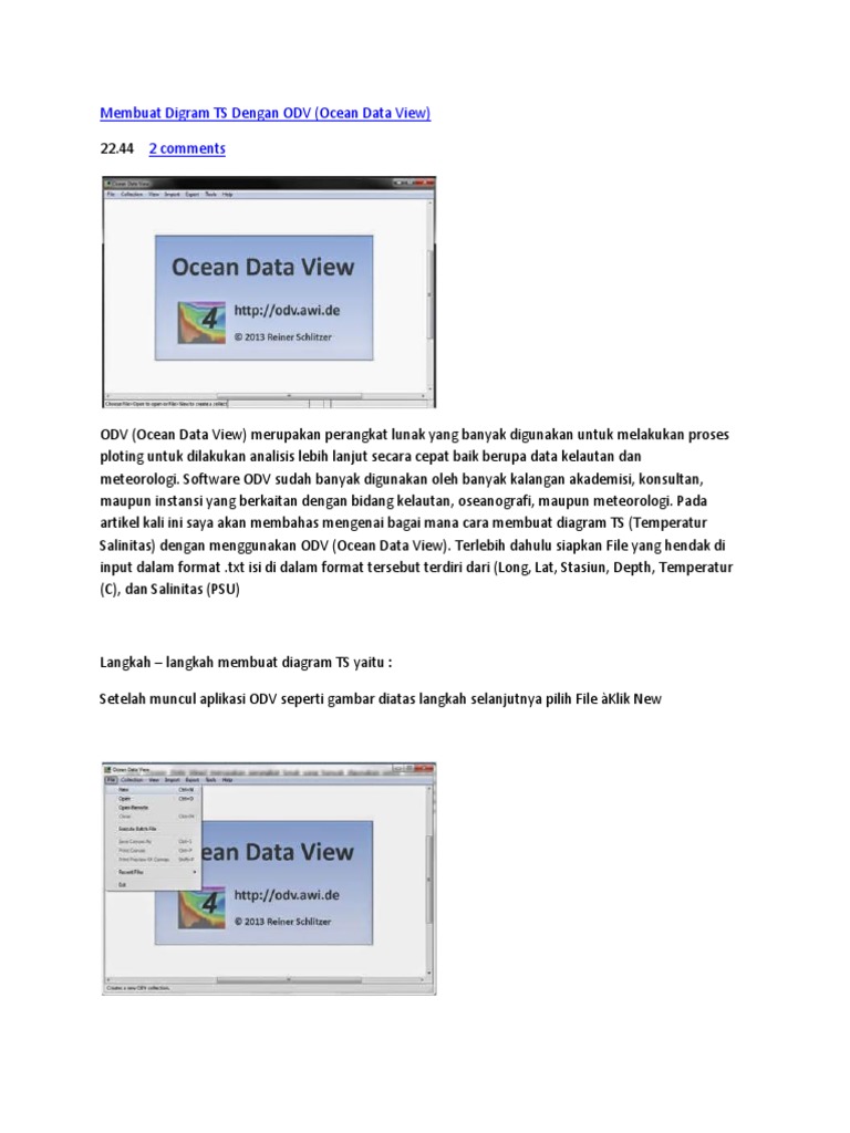 Dokumen - Tips - Membuat Digram Ts Dengan Odv | PDF