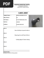 Process Validation Record-Forging Rolling | PDF