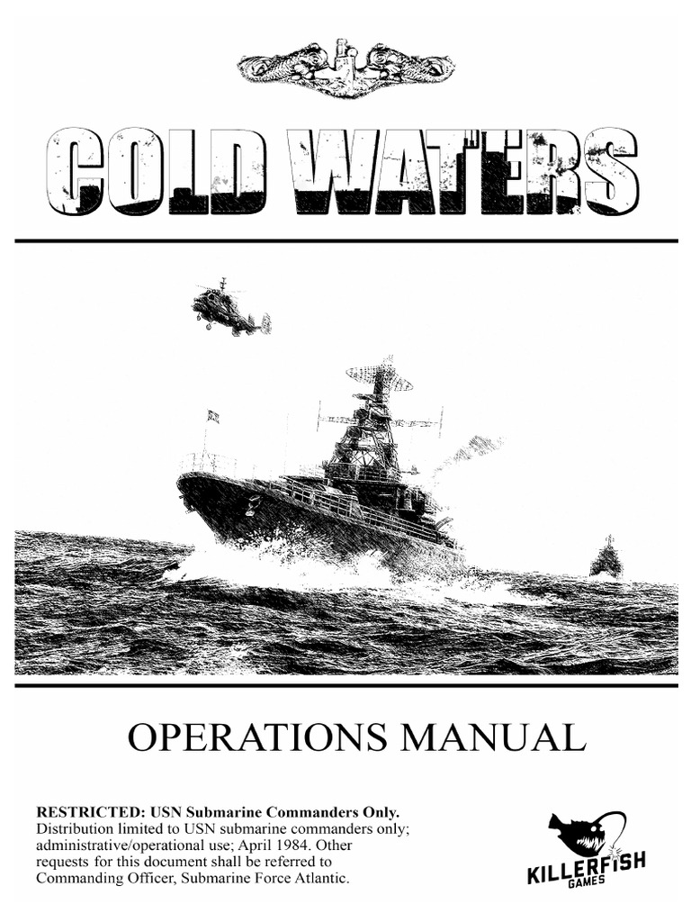 Cold Waters Operations Manual | PDF | Torpedo | Submarines