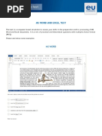 Word Practical Questions For Exercises-37524 PDF | PDF | Microsoft Word ...