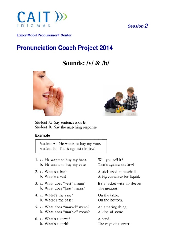 ExxonMobil Pronunciation Guide | PDF | Phonology | Writing