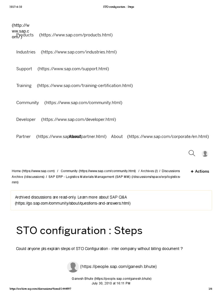 STO Configuration _ Steps | Technology | Computing