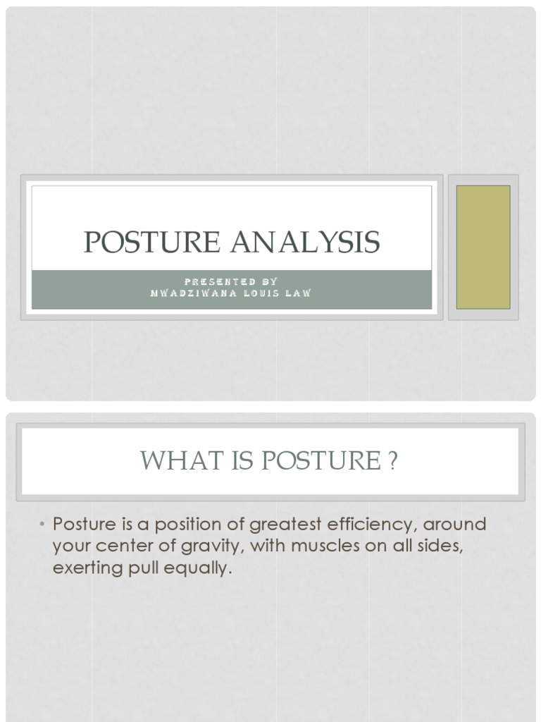 Lateral View Posture Analysis Guide | PDF | Anatomical Terms Of Motion ...