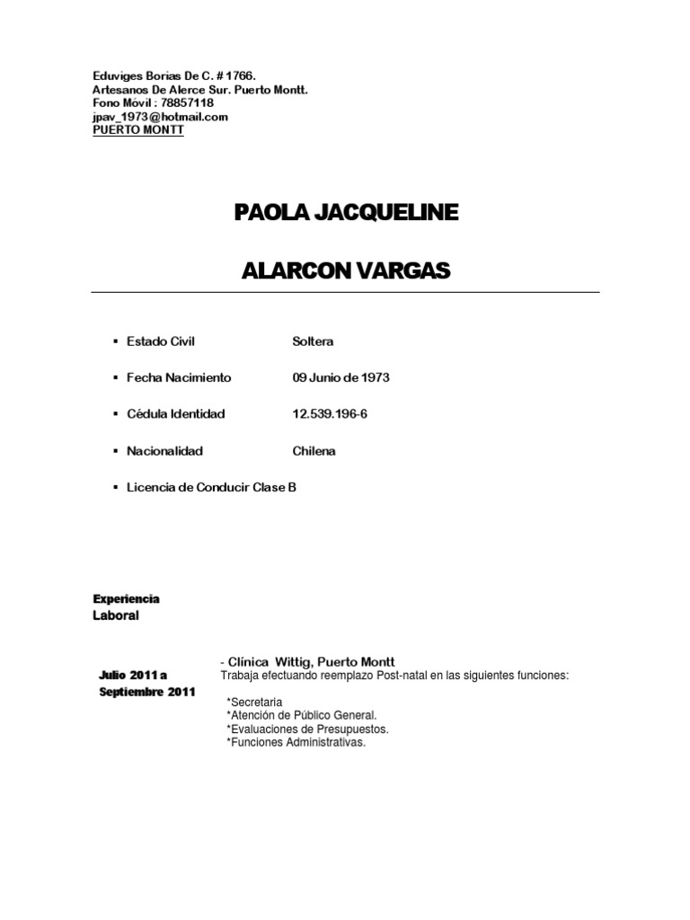 Curriculum Paola Mod 2 | PDF | Educación avanzada