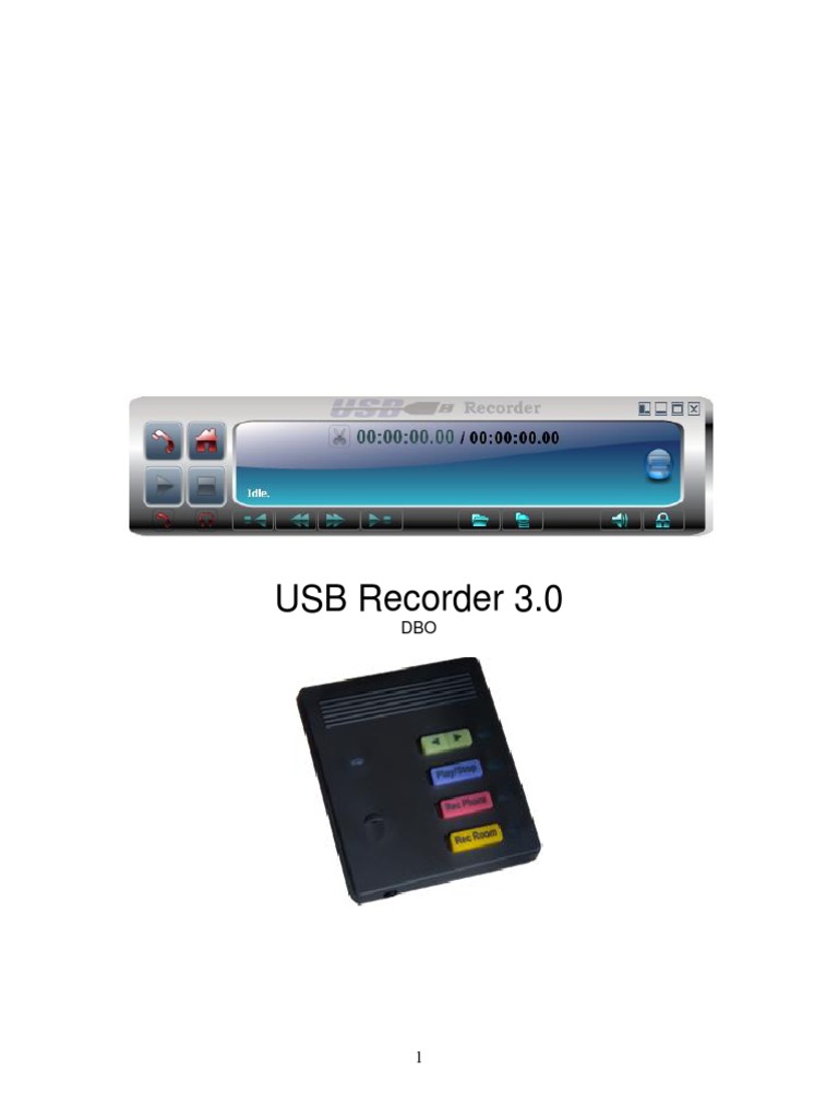USB Recorder 3.0 User Guide | PDF | File Transfer Protocol | Password
