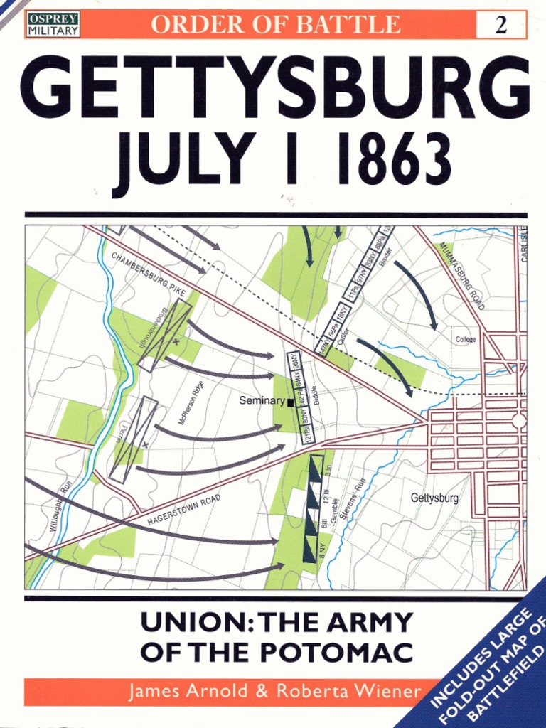 02 - Gettysburg July 1-1863 Union Army of The Potomac | PDF | George ...