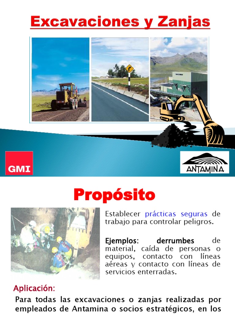 Excavaciones y Zanjas | Descargar gratis PDF | Excavación (Arqueología ...