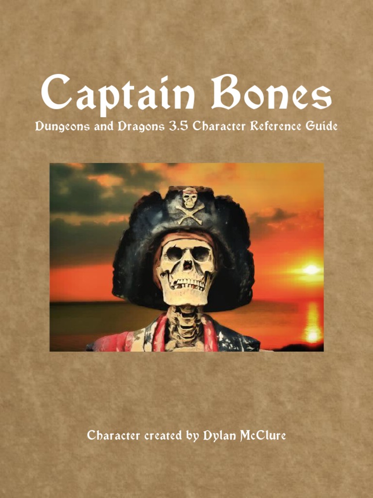 Captain Bones | Dungeons & Dragons | D20 System