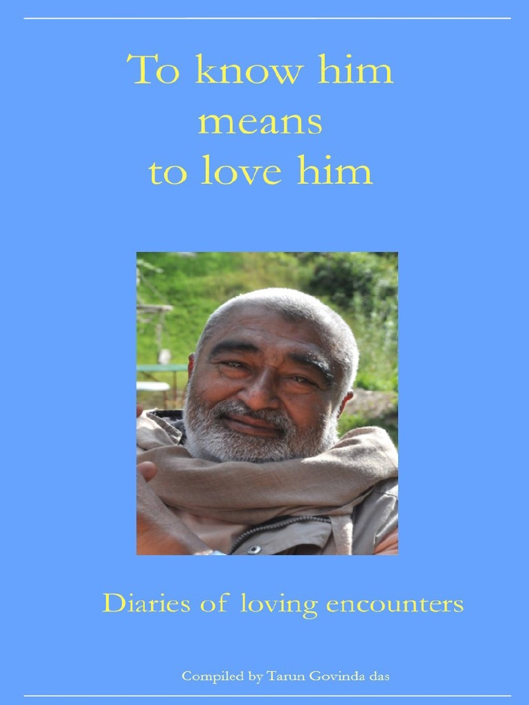 To Know Him Means To Love Him | PDF | The Gospel | Krishna