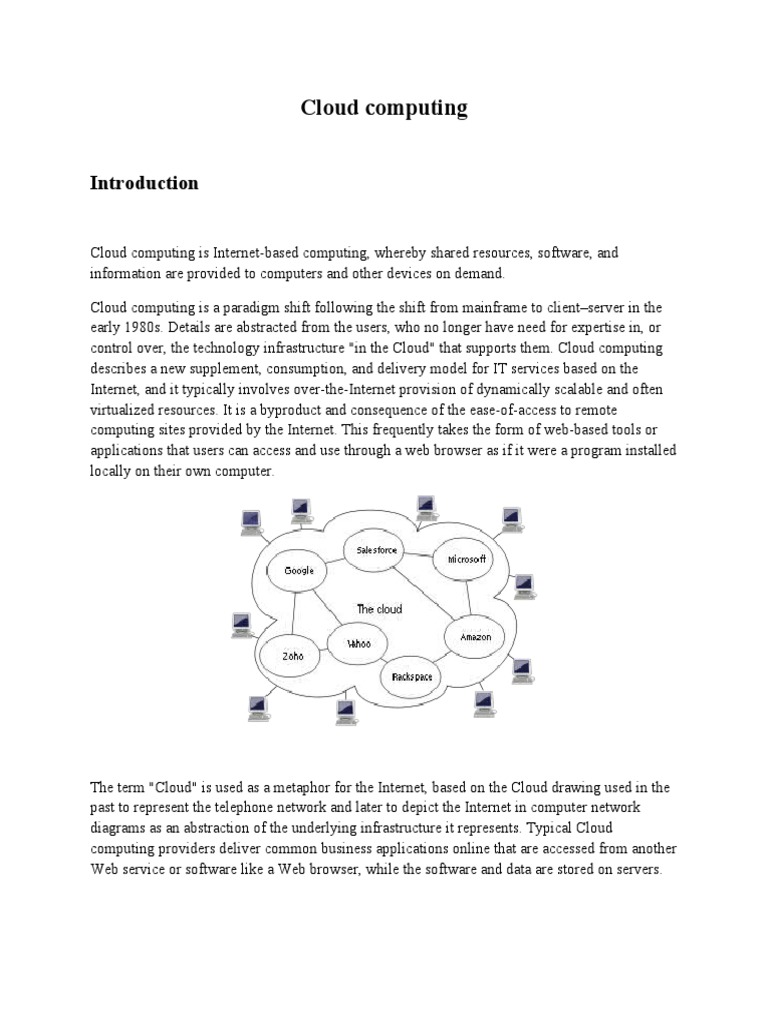 CC Document | PDF | Cloud Computing | Computing