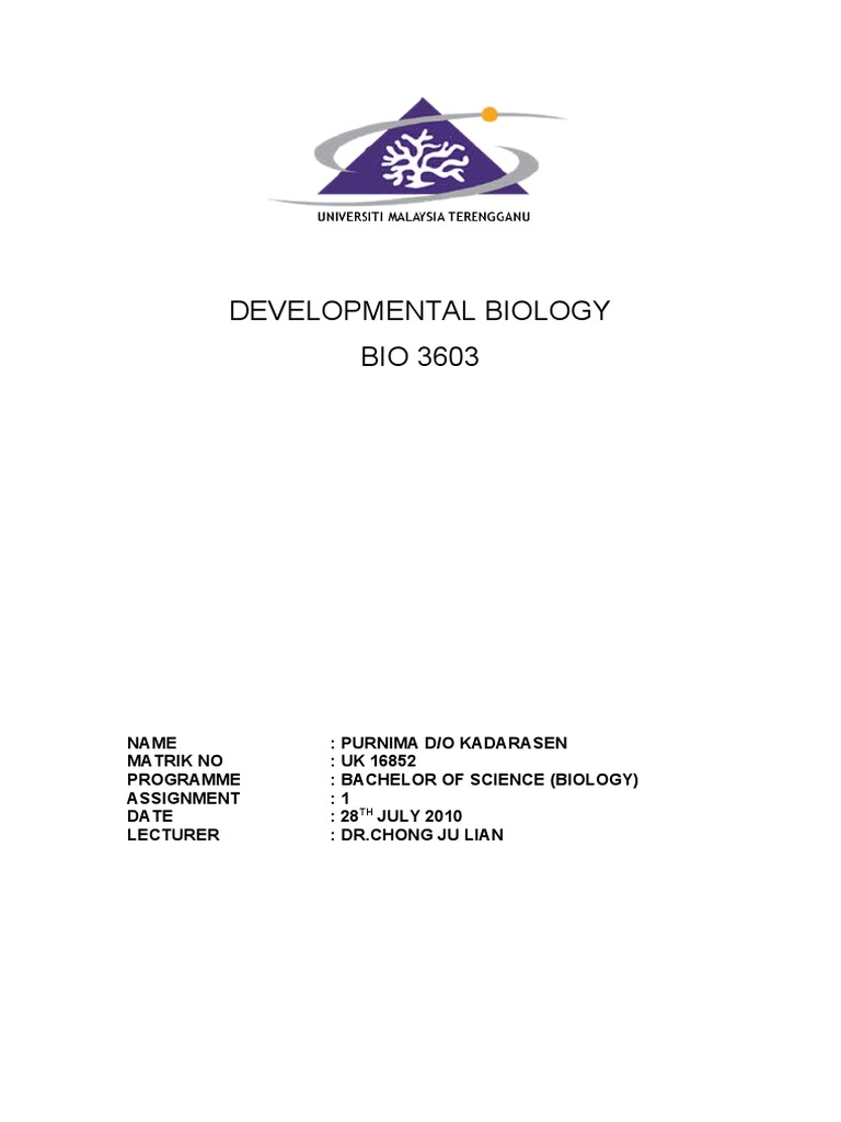 Developmental Biology | PDF | Science | Biology