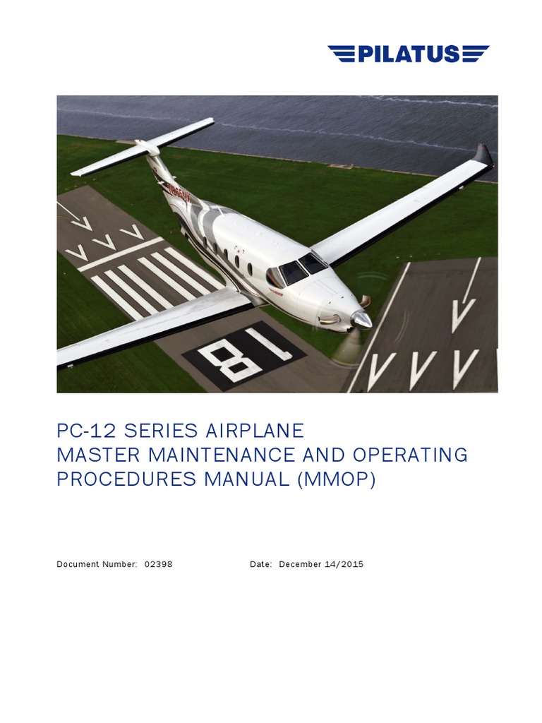 PC-12 maintenance manual | PDF | Aileron | Rudder