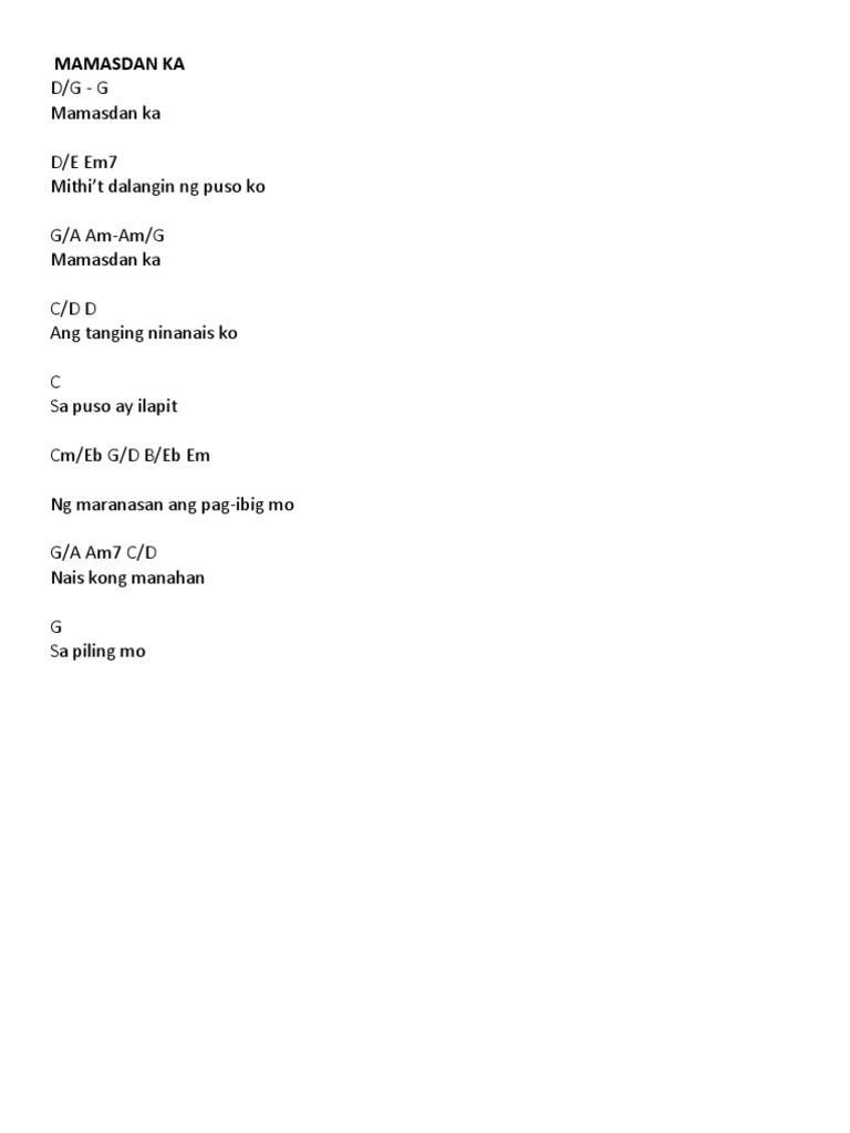 Tagalog Praise and Worship | PDF